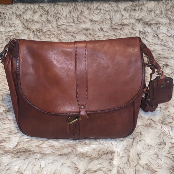 Hartmann | Bags | Vintage Hartman Large Leather Boho Bag Evc | Poshmark